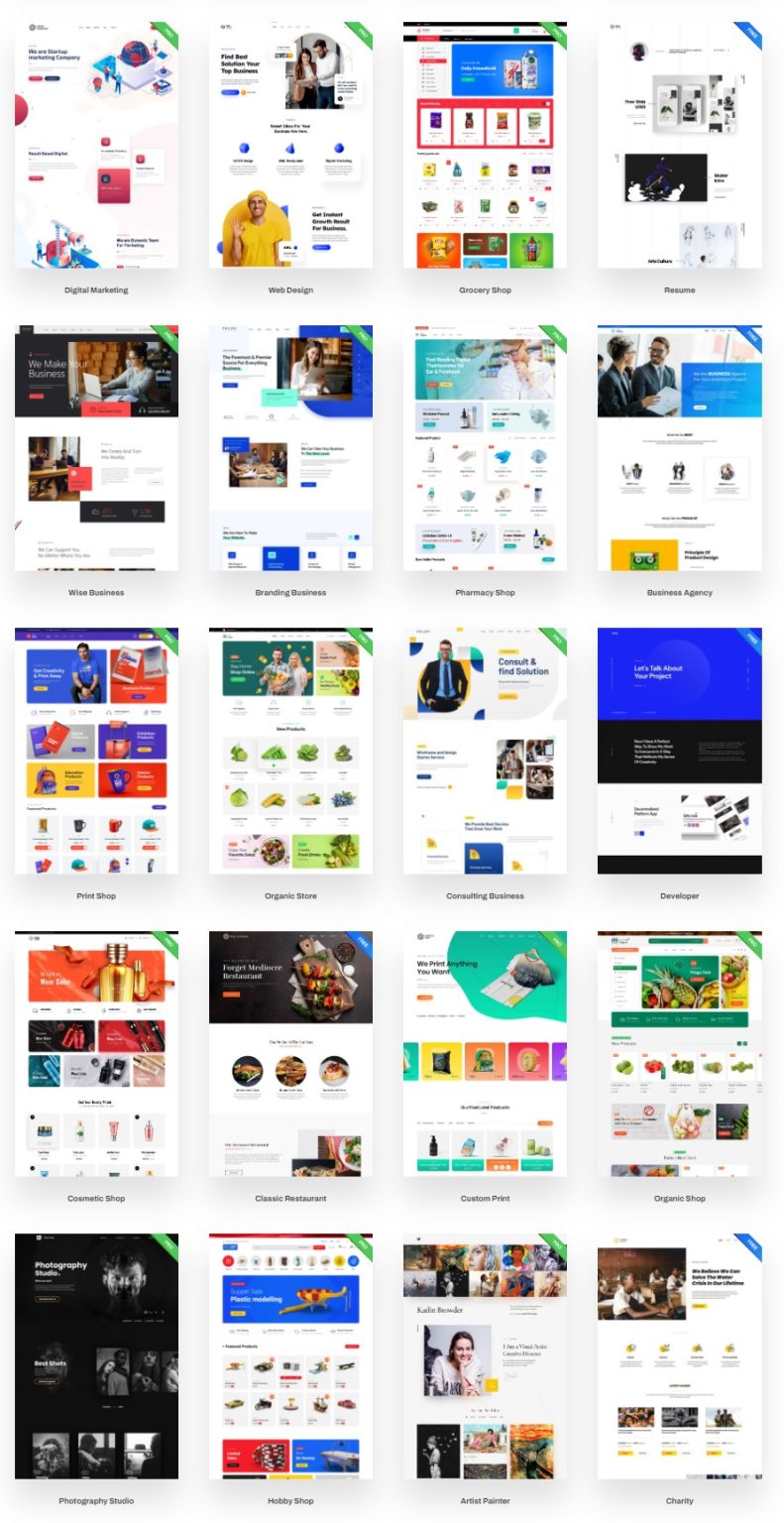Phlox Pro Theme 5.15.7 Tema multipropósito adaptable para WordPress.